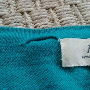 Papaya | Sweaters | Cute Cropped Teal Sweater Papaya Sz S | Poshmark